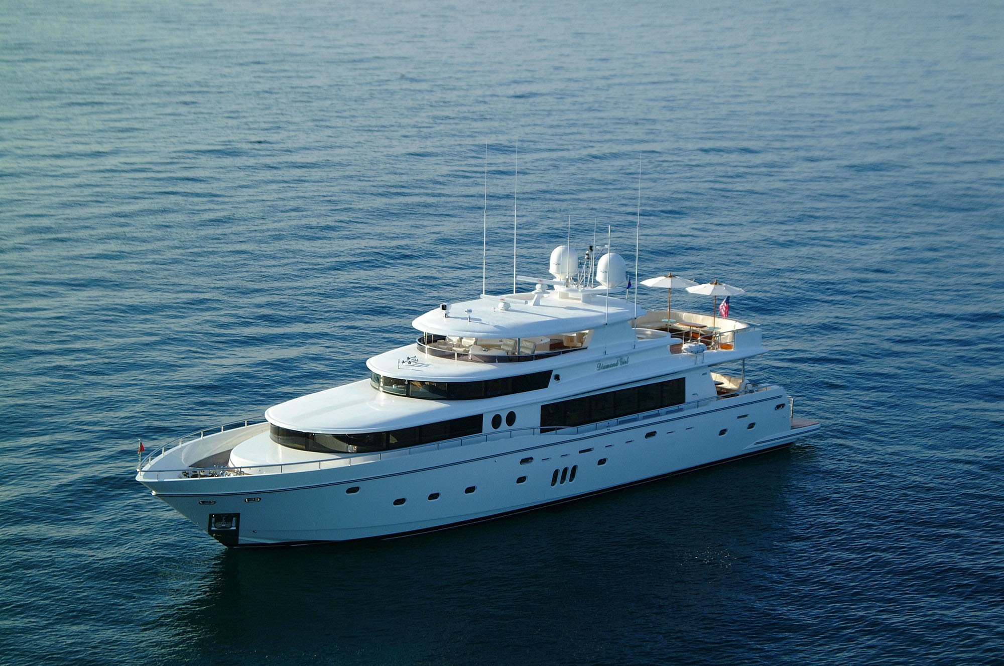 Yacht DIAMOND GIRL, Johnson Yachts Co | CHARTERWORLD Luxury Superyacht ...
